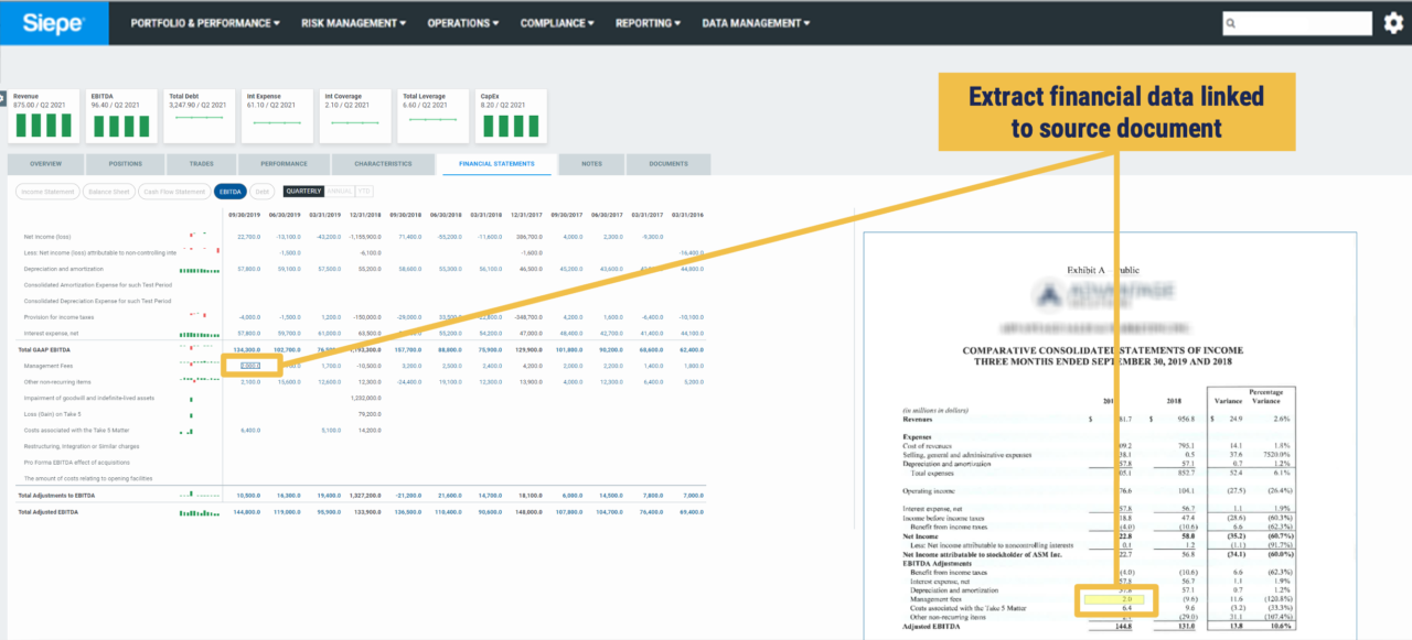 Automated Financial Data Extraction - Siepe