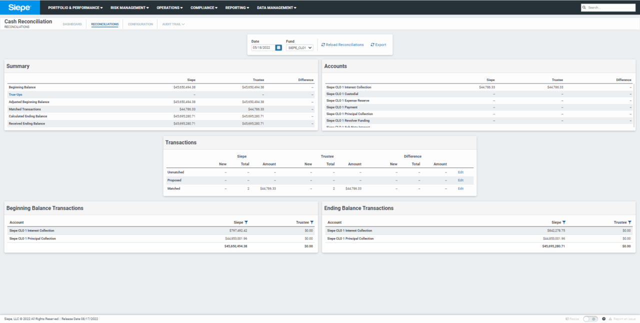 COLLATERAL ADMINISTRATION - Siepe