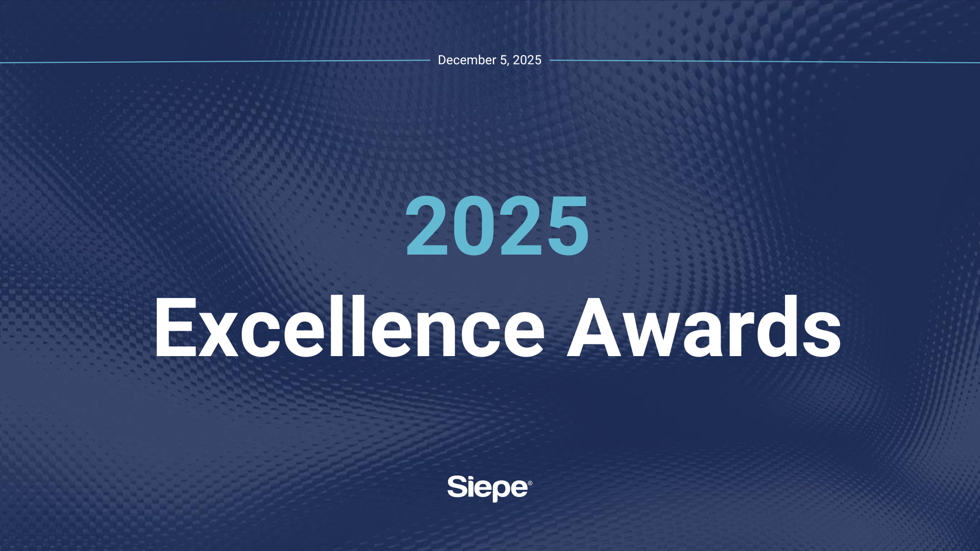 Siepe Excellence Awards - 2025 - Siepe